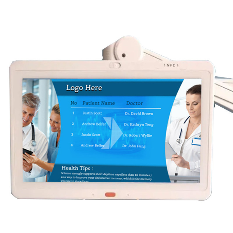 10.1 Inch Senior Tablet Poe Wall Mount Two Way Calling For Hospital ...