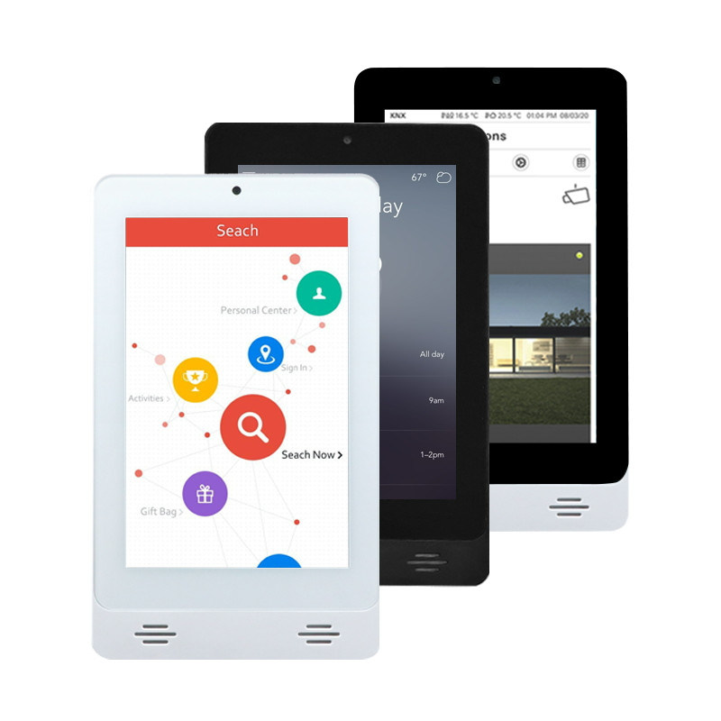 Customized IOT Control Panel , POE Tablet Wall Mount With 7 Inch 800 X ...