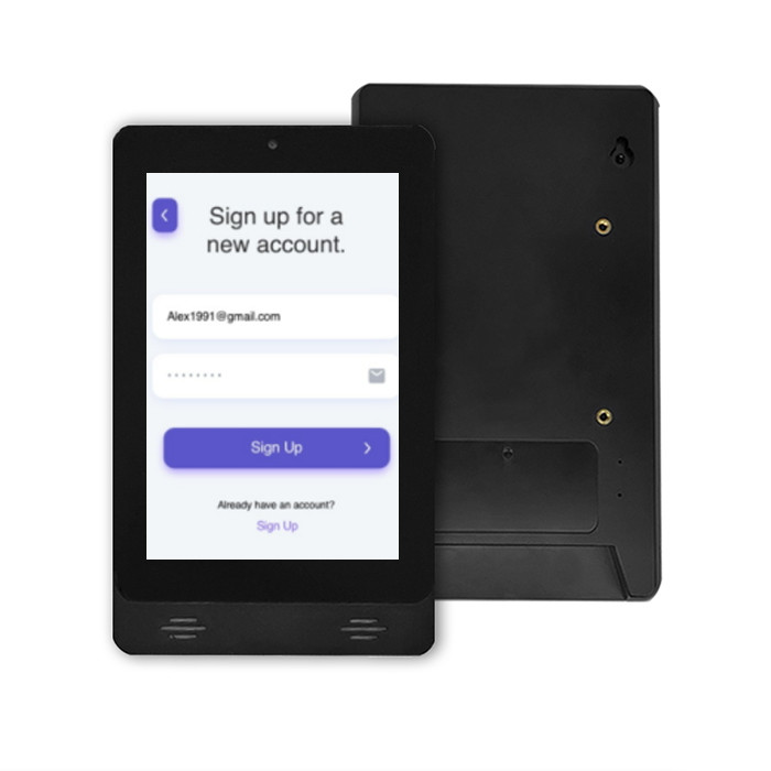 Customized IOT Control Panel , POE Tablet Wall Mount With 7 Inch 800 X ...