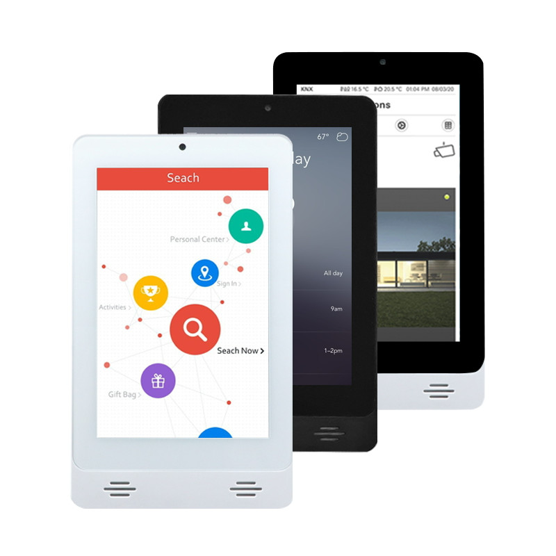 Customized IOT Control Panel , POE Tablet Wall Mount With 7 Inch 800 X ...