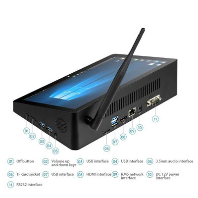 All In One Mini Desktop Windows Computers Tablet 10.1 Inch With Poe ...